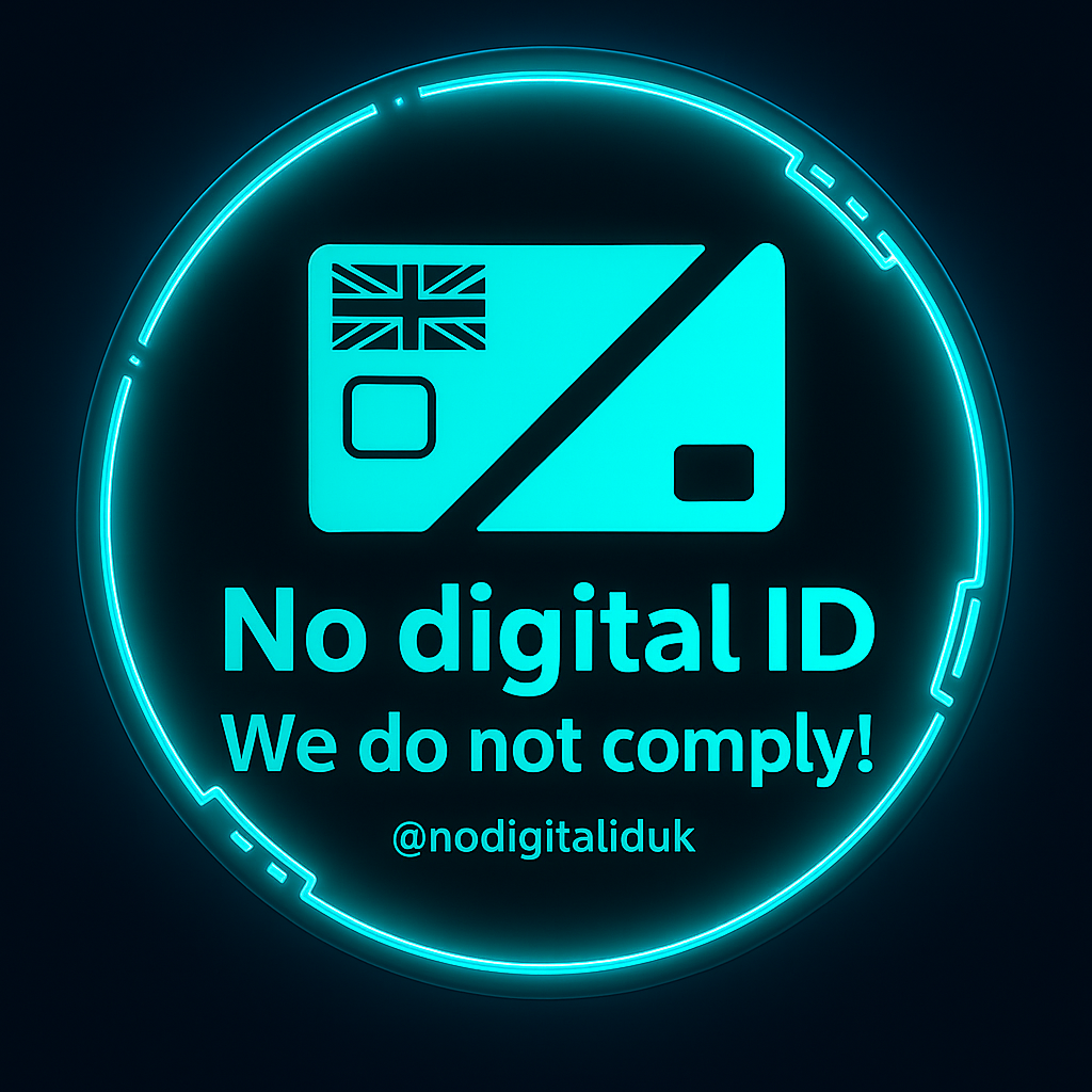No Digital ID Stickers USA/CAN/AUS/NZ - No Digital ID